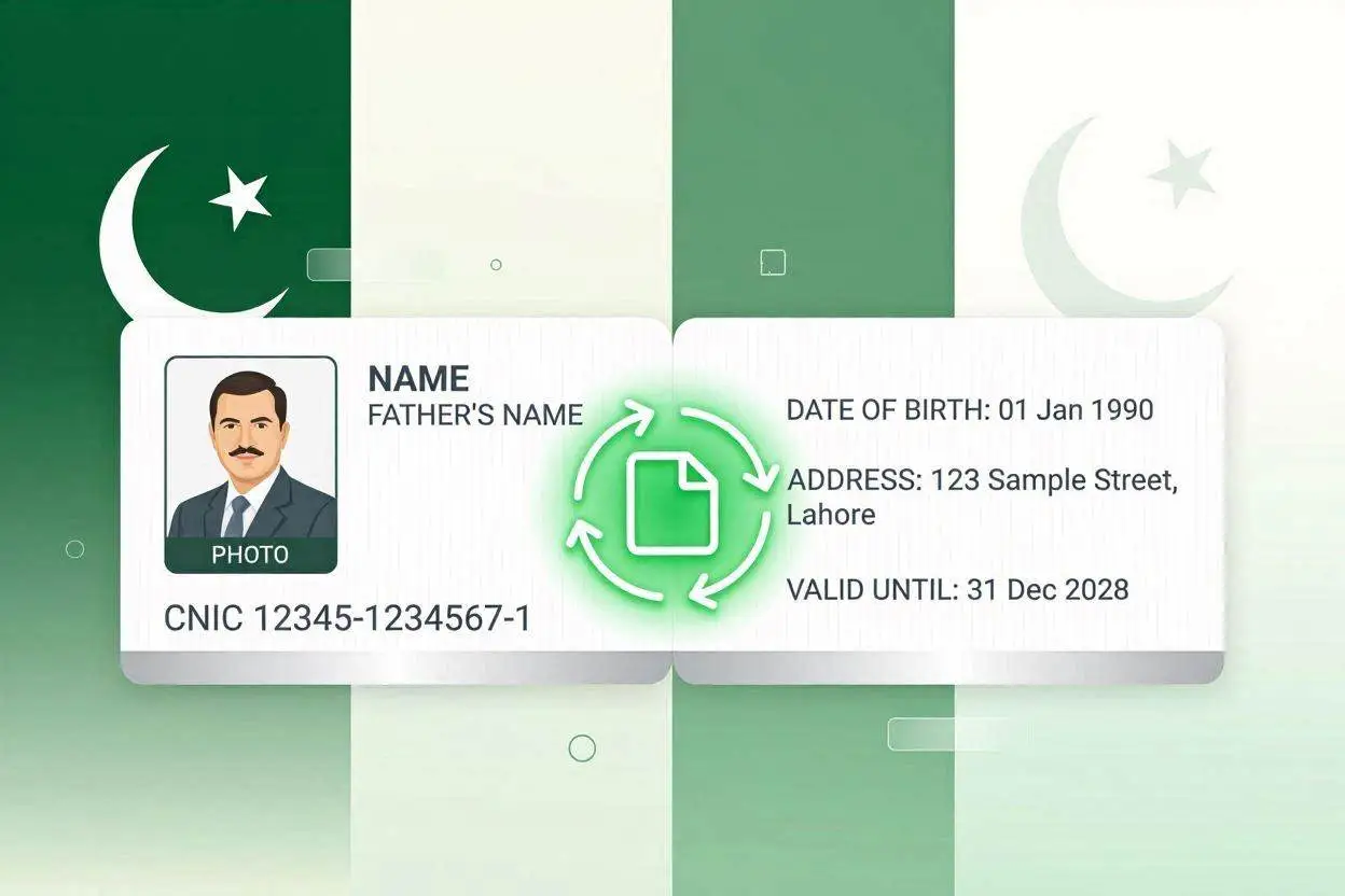How to Merge CNIC Front and Back Online Free (No App, No Signup)